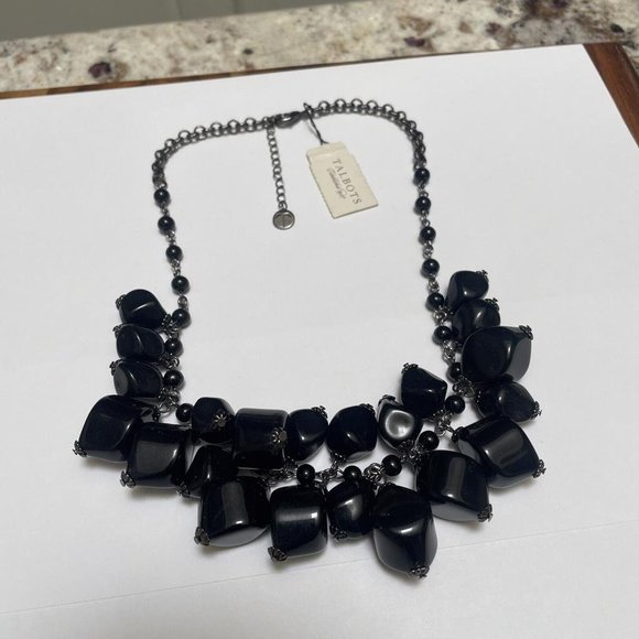 Talbots | Jewelry | Nwt 69 Signed T Talbots Statement Costume Necklace ...